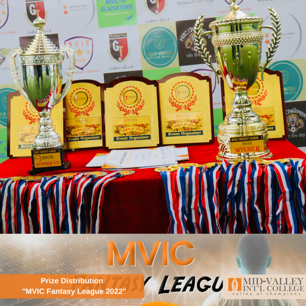 Prize Distribution -MVIC Fantasy League 2022 - Mid Valley International ...
